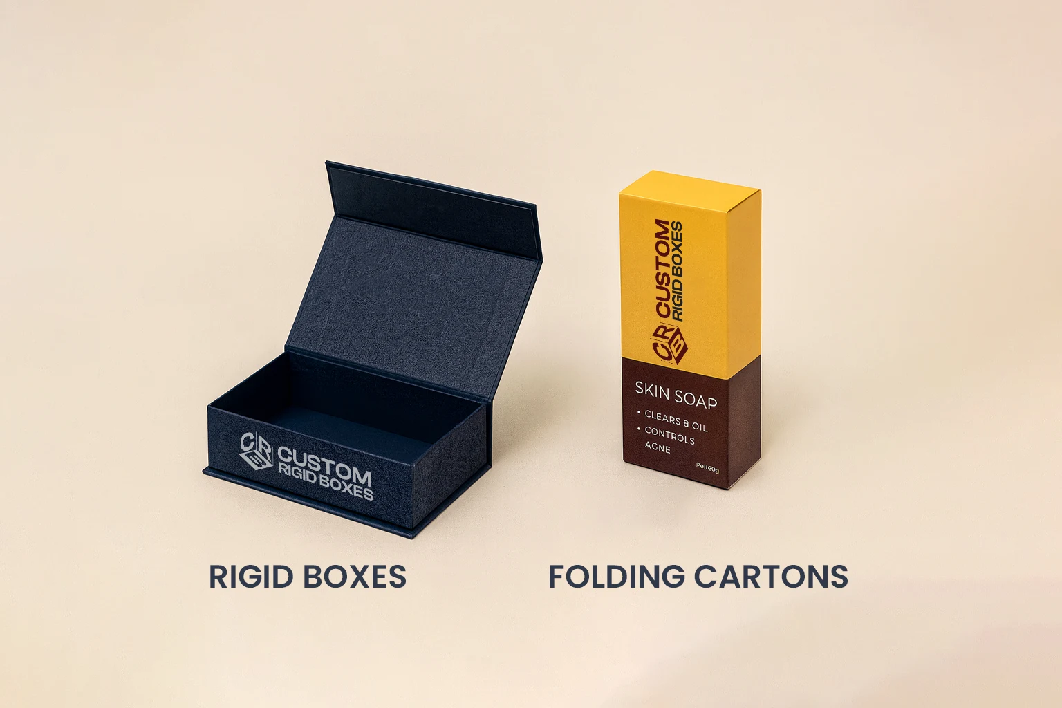 Rigid Boxes vs Folding Cartons: A Comparison Guide