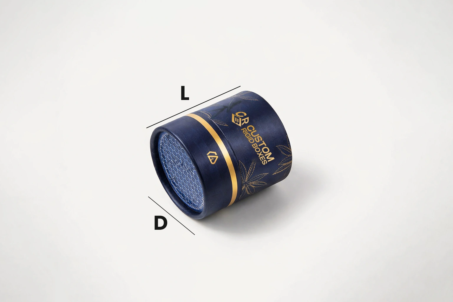 Round Box Dimensions: Measuring Guide - Custom Rigid Boxes